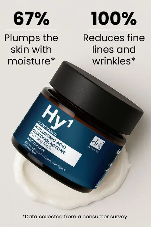 SKIN CHEMISTS Hyaluronic Acid 1% & Gluconolactone Mask 60ml For Dryness