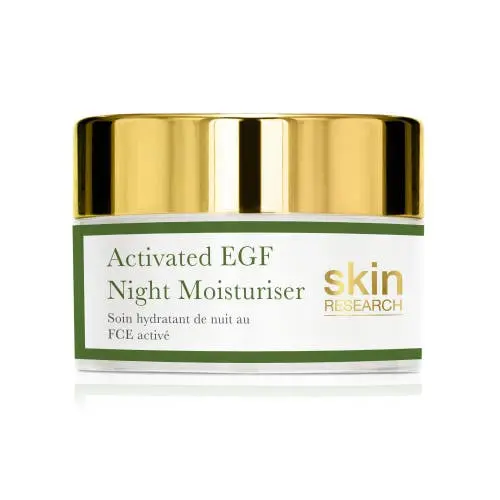 SKIN RESEARCH Activated Egf Night Moisturiser 50ml - White