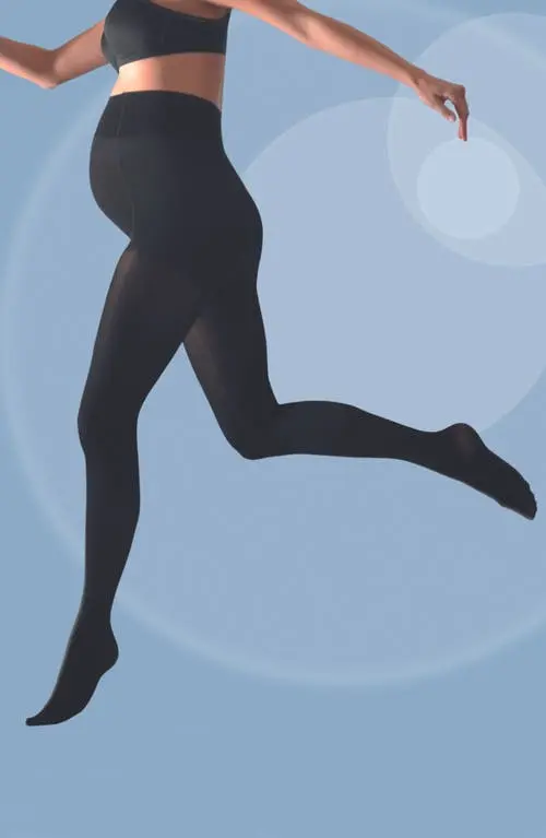 CACHE COEUR Activ' Soft Maternity Tights - Black