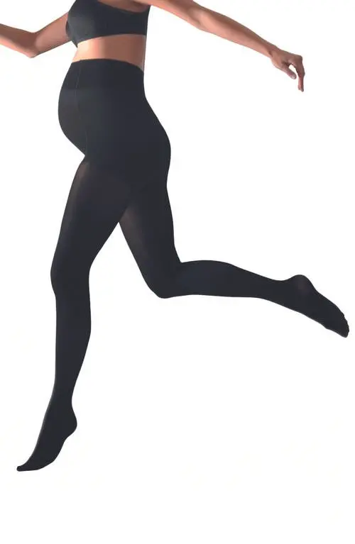 CACHE COEUR Activ' Soft Maternity Tights - Black