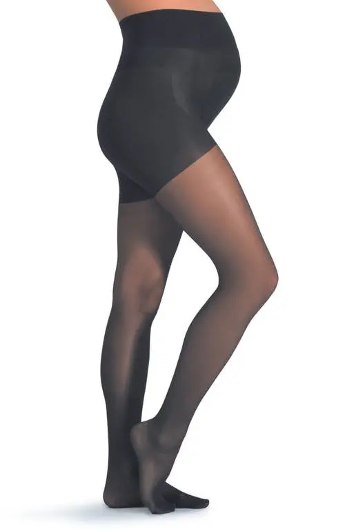 CACHE COEUR Activ'light Maternity Tights - Black