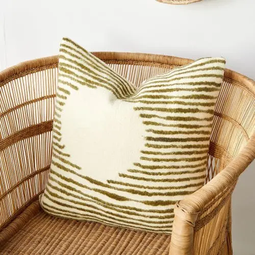 KANJU INTERIORS Full Moon Throw Pillowcover Only