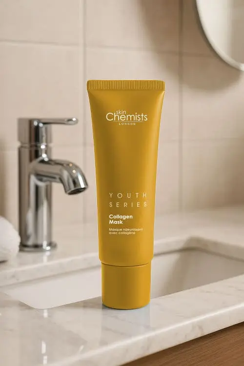 SKIN CHEMISTS Youth Series 1% Collagen Mask 50ml For Loss Of Firmness - White