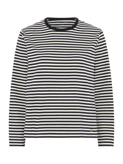 Gerard Darel Hulia Striped Long Sleeve Top