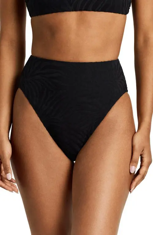 Ralph Lauren High-waist Bikini Bottom - Black