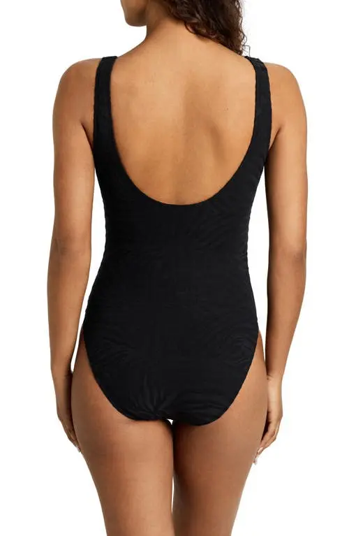 Ralph Lauren Ring Underwire One-piece Swimsuit