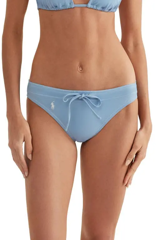 Polo Ralph Lauren Tie-front Bikini Bottom - Carolina Blue
