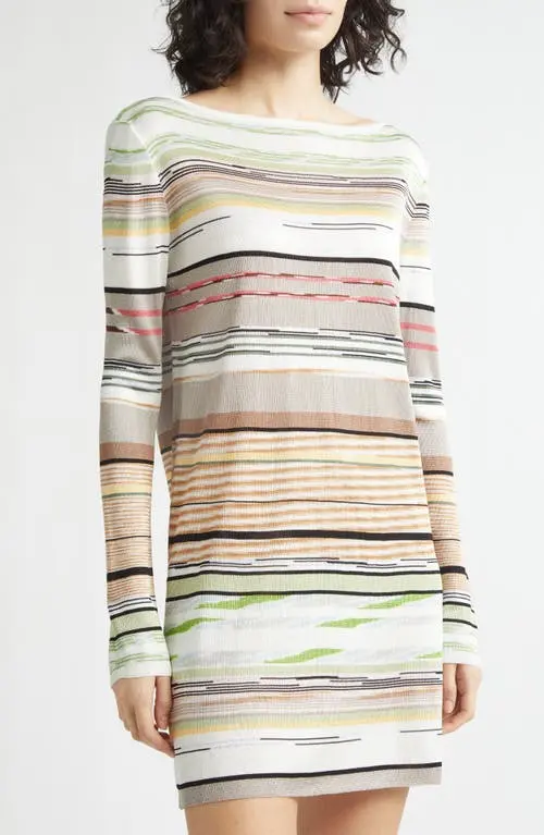Missoni Flame Space Dye Stripe Minidress