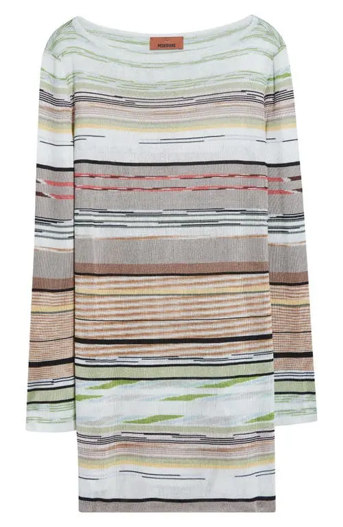 Missoni Flame Space Dye Stripe Minidress