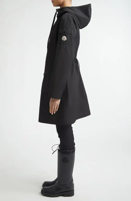 Moncler Laerte Long Parka - Black