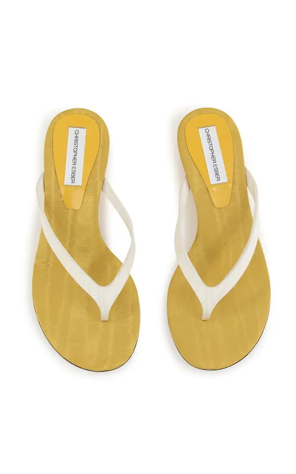 Christopher Esber Scala Moire Wedge