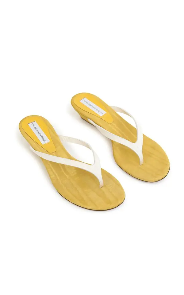 Christopher Esber Scala Moire Wedge