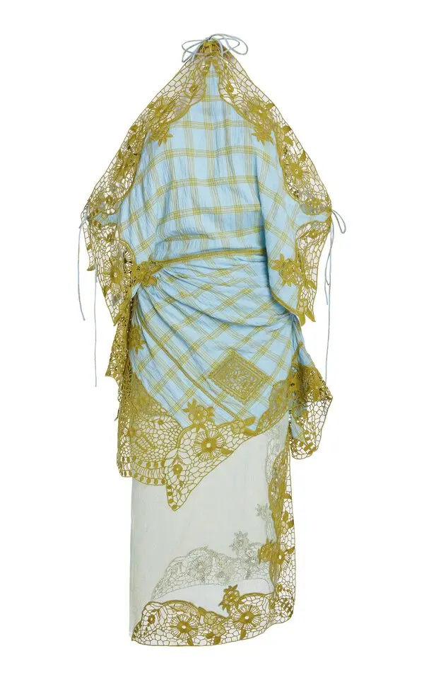 Christopher Esber Embroidered Cotton Dress - Multi