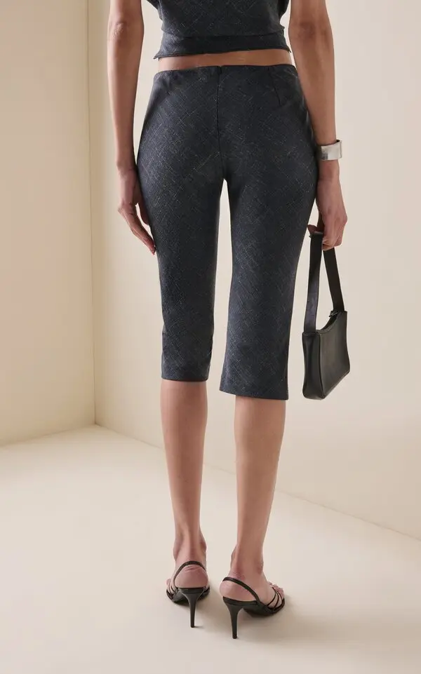 Christopher Esber Banyan Capri Wool Trousers