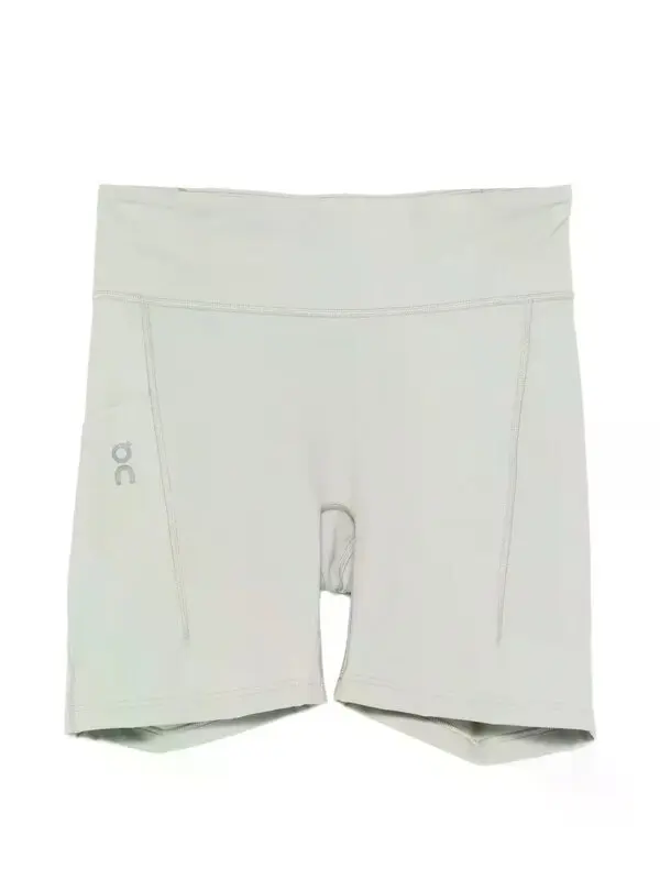 On Logo-print Performance Shorts - Green