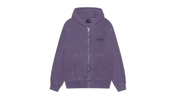StÜssy Modern Age Pig Dyed Zip Hoodie