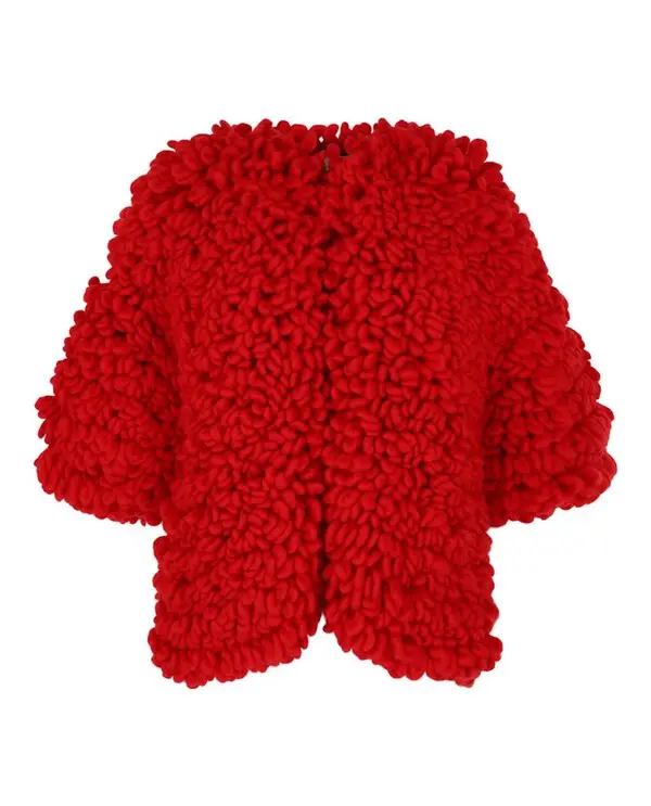 Gucci Chunky Chenille Yarn Jacket