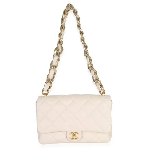 Chanel Quilted Lambskin Funky Town Flap Bag
