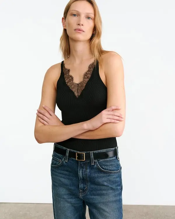 NILI LOTAN Aronia Silk Tank