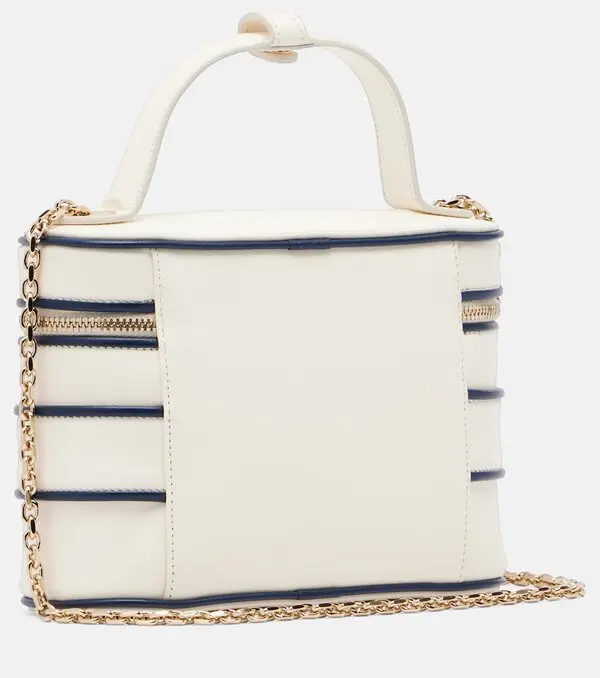ROGER VIVIER Très Vivier Micro Vanity Bag - White