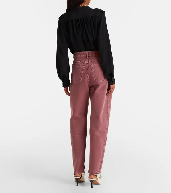 Chloé Mid-rise Straight Jeans