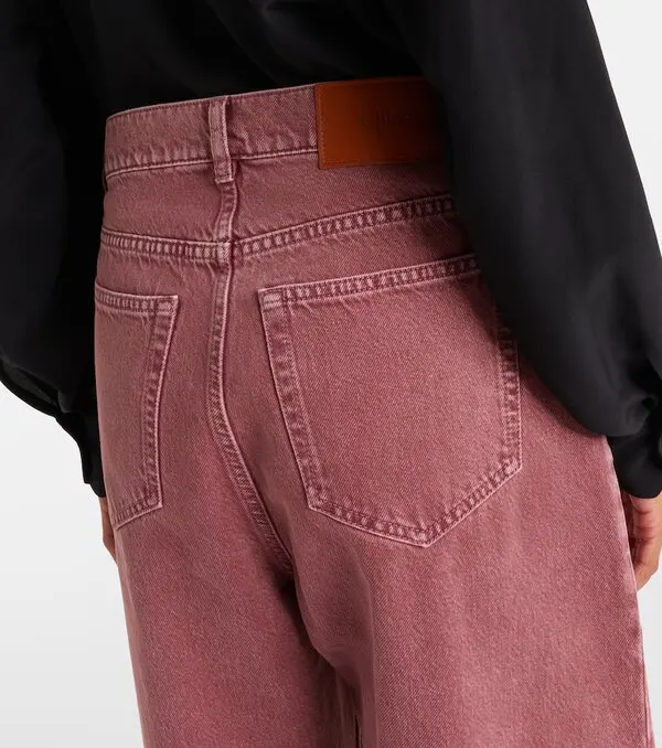 Chloé Mid-rise Straight Jeans