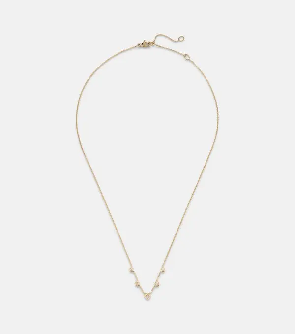 David Yurman Petite Modern Renaissance Diamond Necklace - Gold