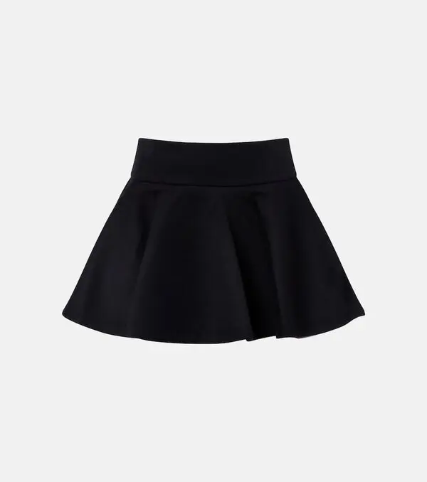 Wardrobe.NYC Circle Wool Miniskirt