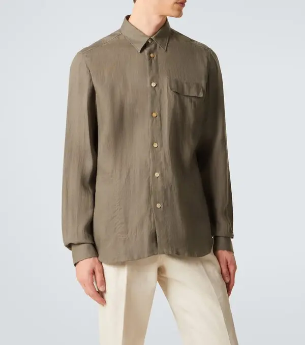 Kiton Linen Shirt