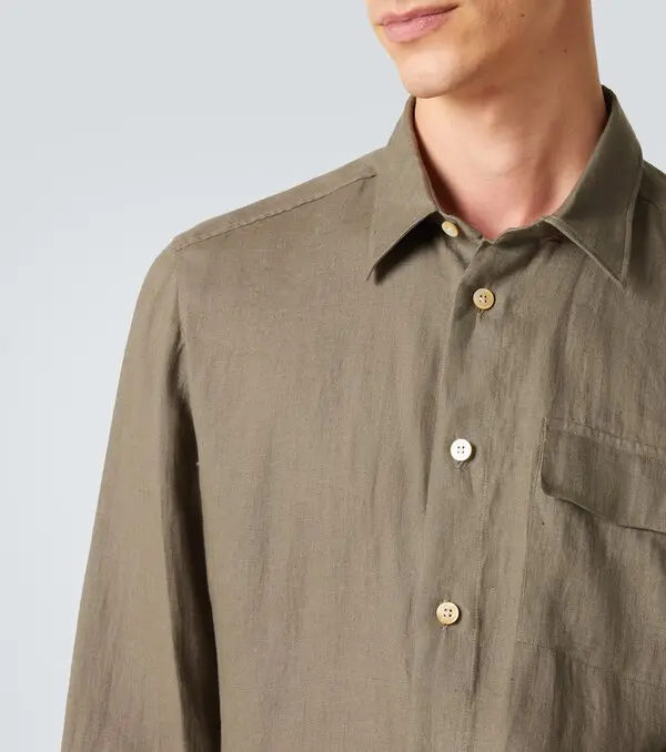 Kiton Linen Shirt