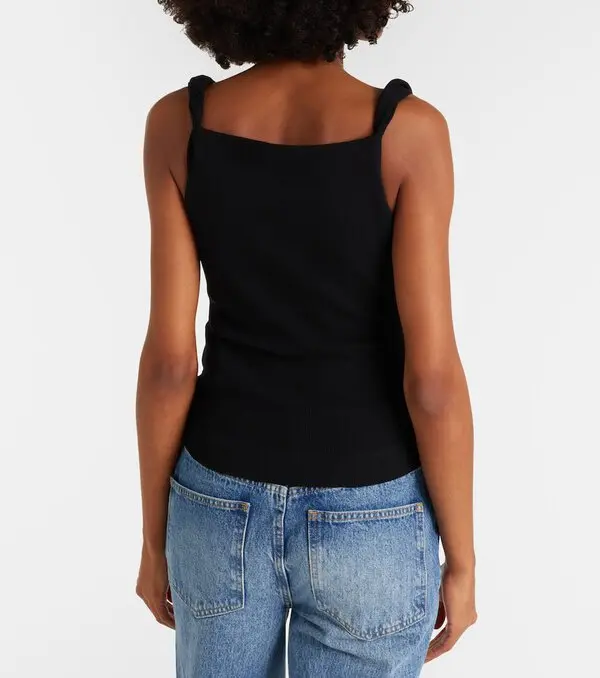 VIVIENNE WESTWOOD Anna Cotton Tank Top - Black