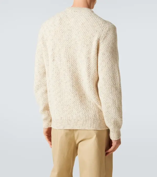 Loro Piana Wool, Cashmere, Linen, And Silk Sweater