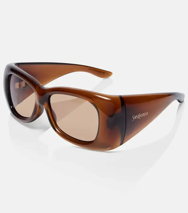 Saint Laurent Sl 901 Howl Sunglasses - Brown