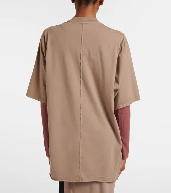 Rick Owens Oversized Cotton Jersey T-shirt
