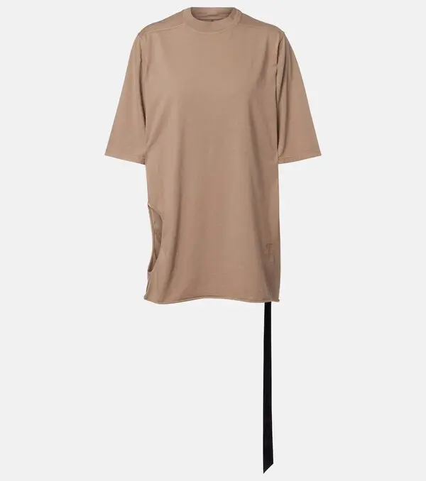Rick Owens Oversized Cotton Jersey T-shirt - Brown