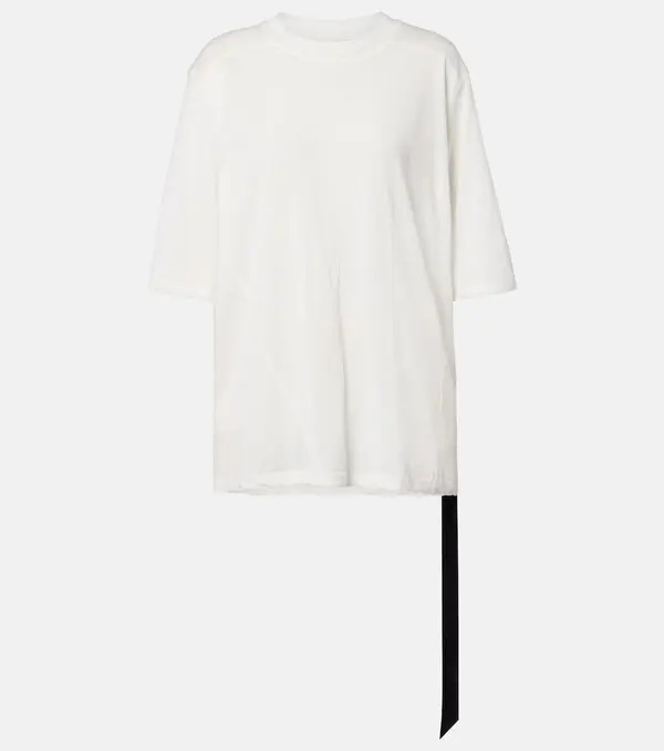 Rick Owens Walrus Oversized Cotton Jersey T-shirt - White