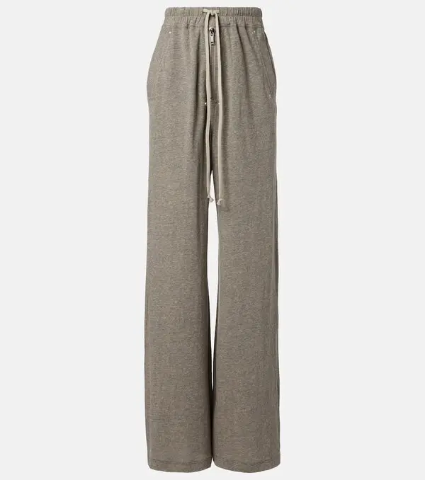 Rick Owens Cotton-blend Jersey Sweatpants