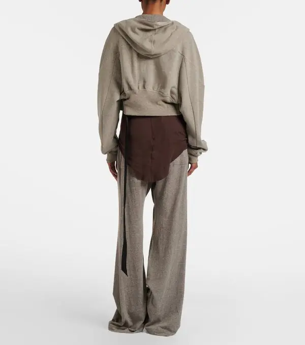 Rick Owens Cotton-blend Jersey Sweatpants