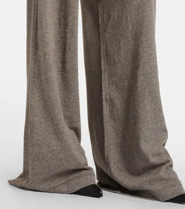 Rick Owens Cotton-blend Jersey Sweatpants