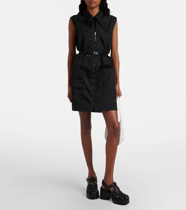 Prada Monolith Sandals - Black