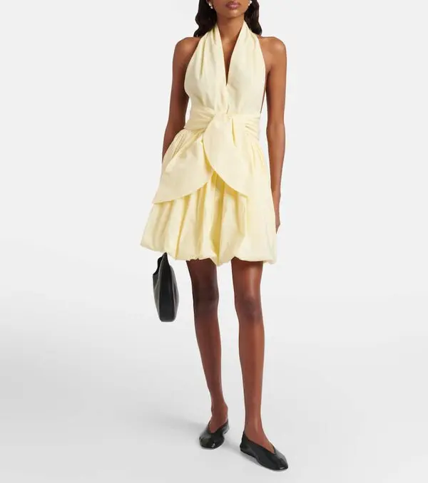 PATOU Halterneck Minidress