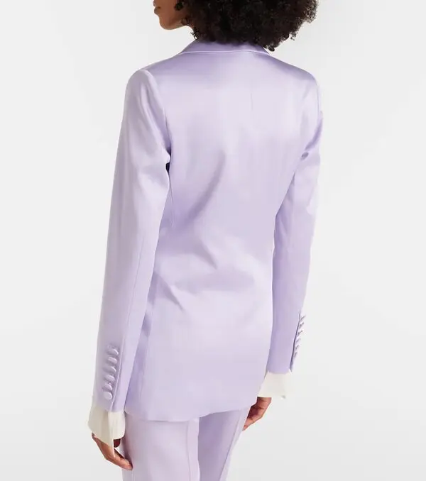 Nina Ricci Crepe Satin Blazer