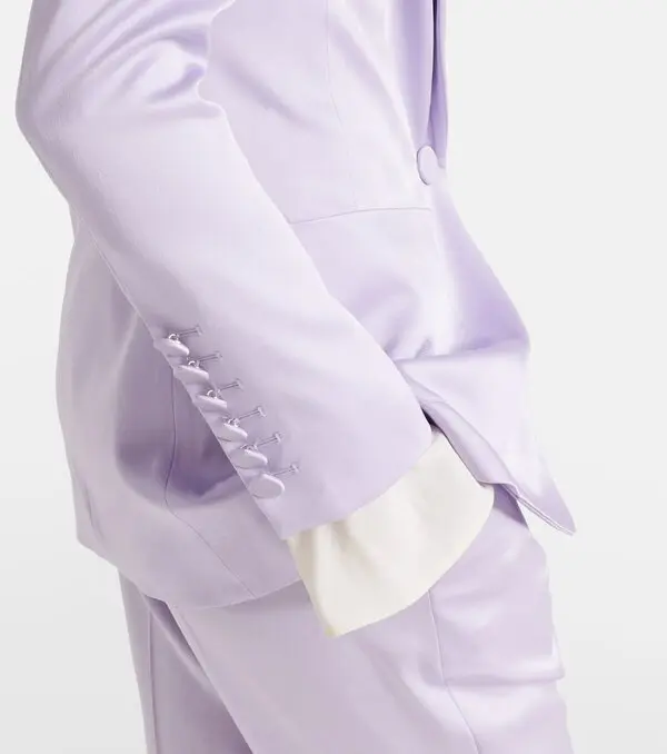 Nina Ricci Crepe Satin Blazer