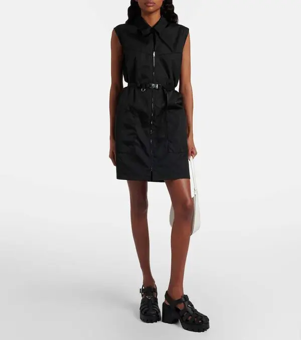 Prada Monolith Sandals - Black