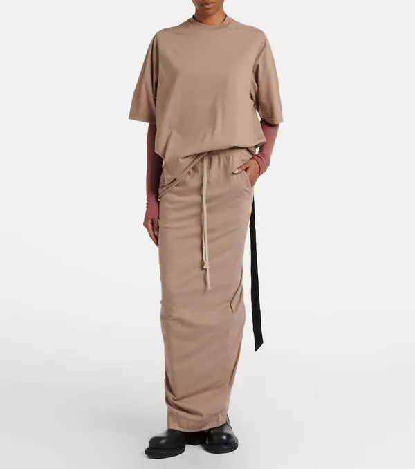 Rick Owens Oversized Cotton Jersey T-shirt