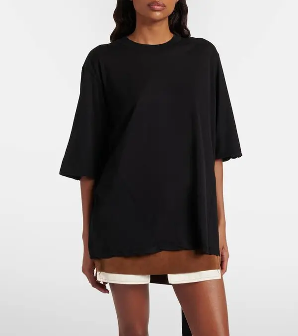 Rick Owens Walrus Oversized Cotton Jersey T-shirt