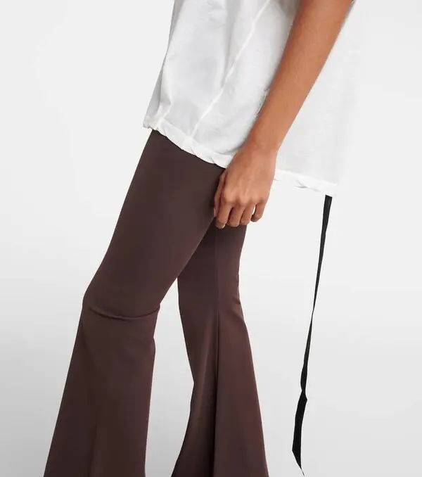Rick Owens Oversized Cotton Jersey T-shirt With Attached Belt