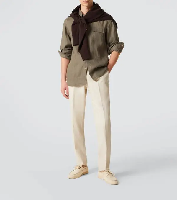 Kiton Linen Shirt