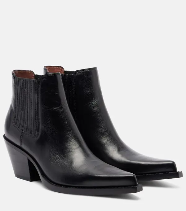 Paris Texas Dallas 60 Leather Ankle Boots