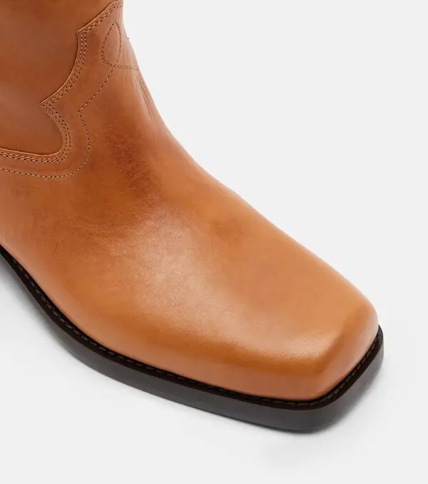 Paris Texas Roxanne Leather Knee-high Boots - Brown